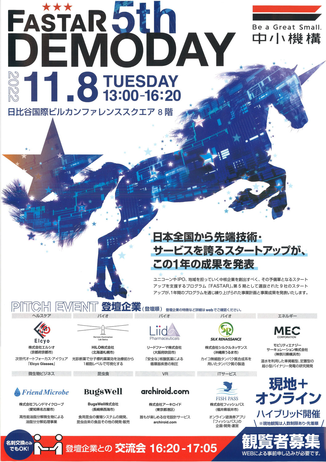 ピッチイベント「FASTAR 5th DemoDay」に登壇いたします – 株式会社フィッシュパス